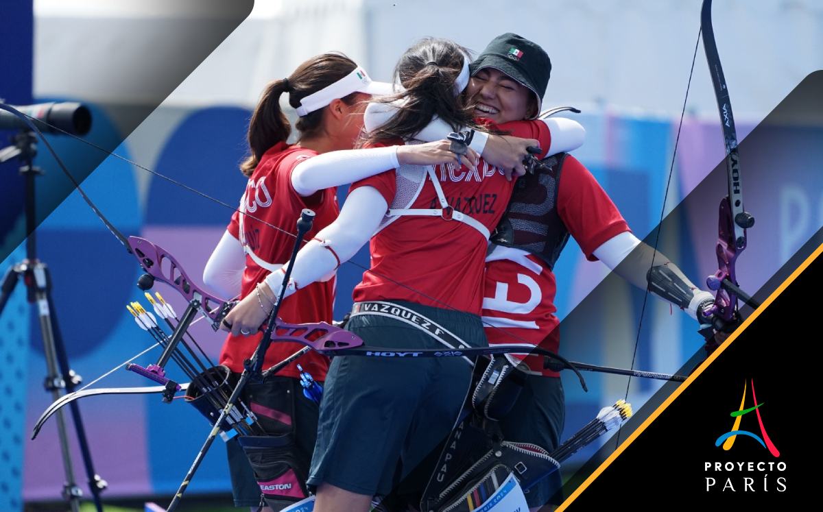 México GANA medalla de BRONCE en Tiro con Arco por equipos femenil
