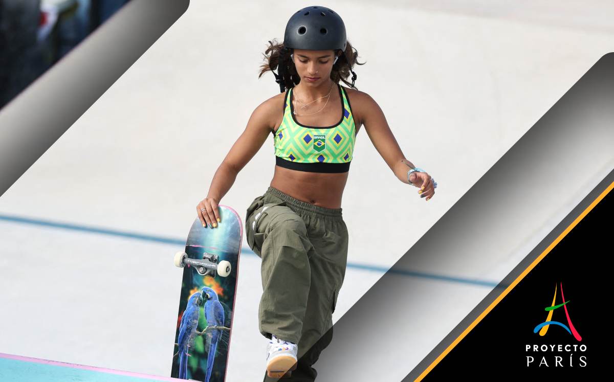 Brasileña Rayssa Leal hace historia en Juegos Olímpicos con 16 años