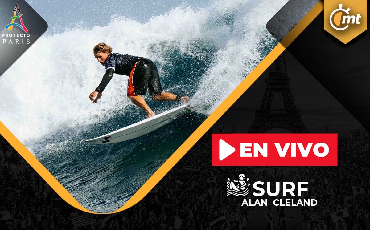 A qué hora es el surf; dónde ver a Alan Cleland en París 2024