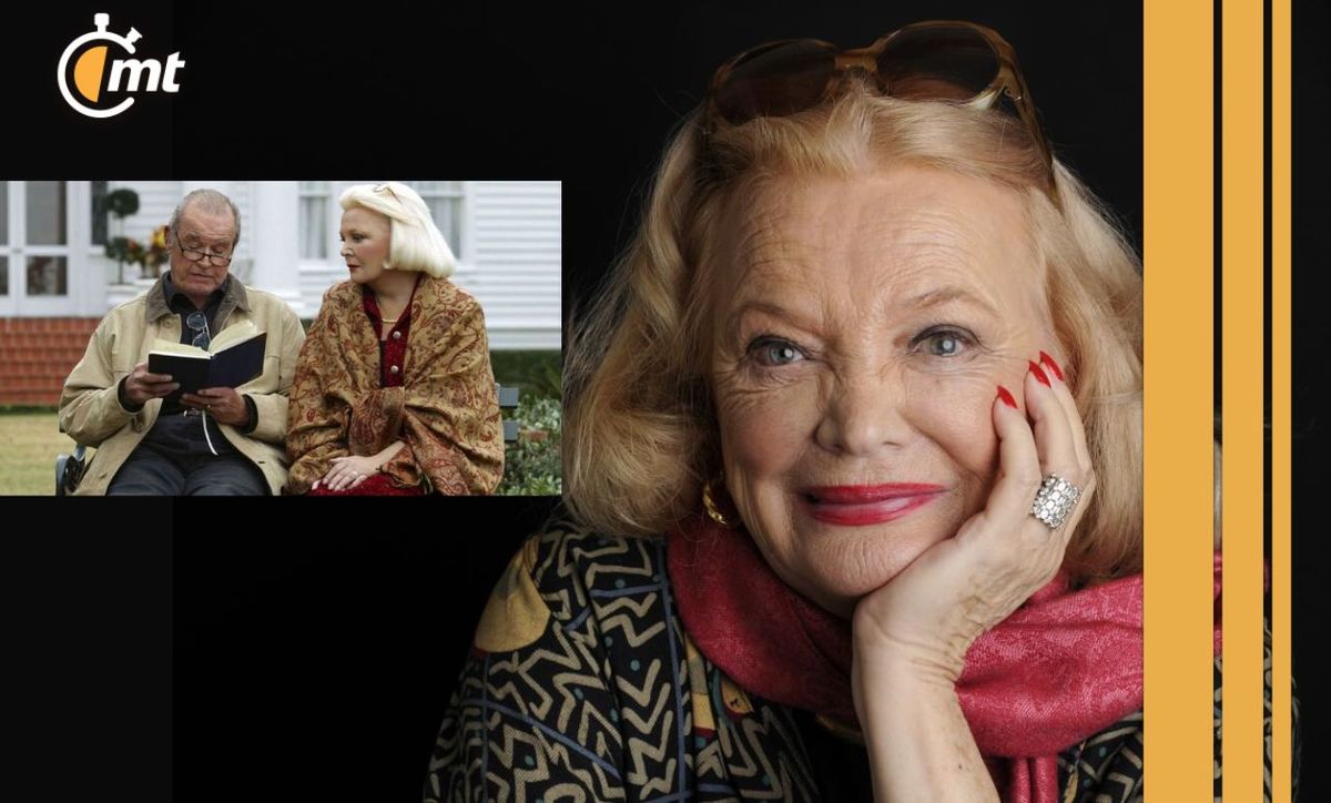 Gena Rowlands, actriz de Diario de una pasión', fallece a los 94 años