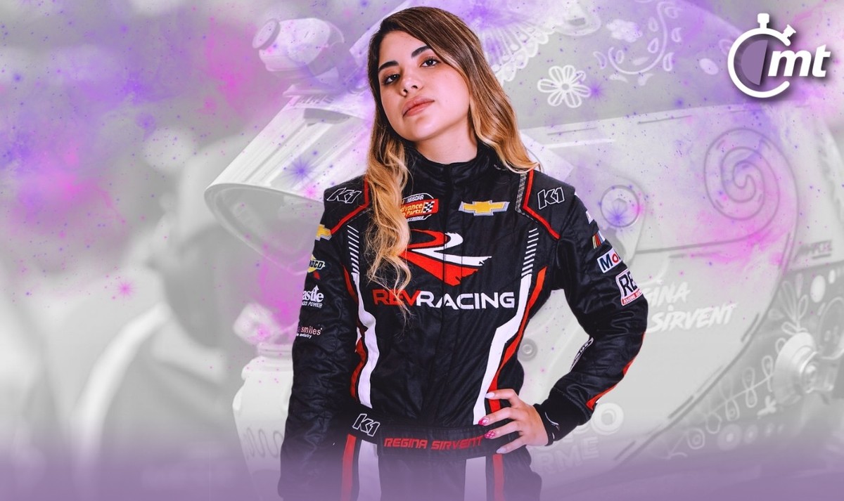 Regina Sirvent, la primer piloto mexicana campeona en NASCAR