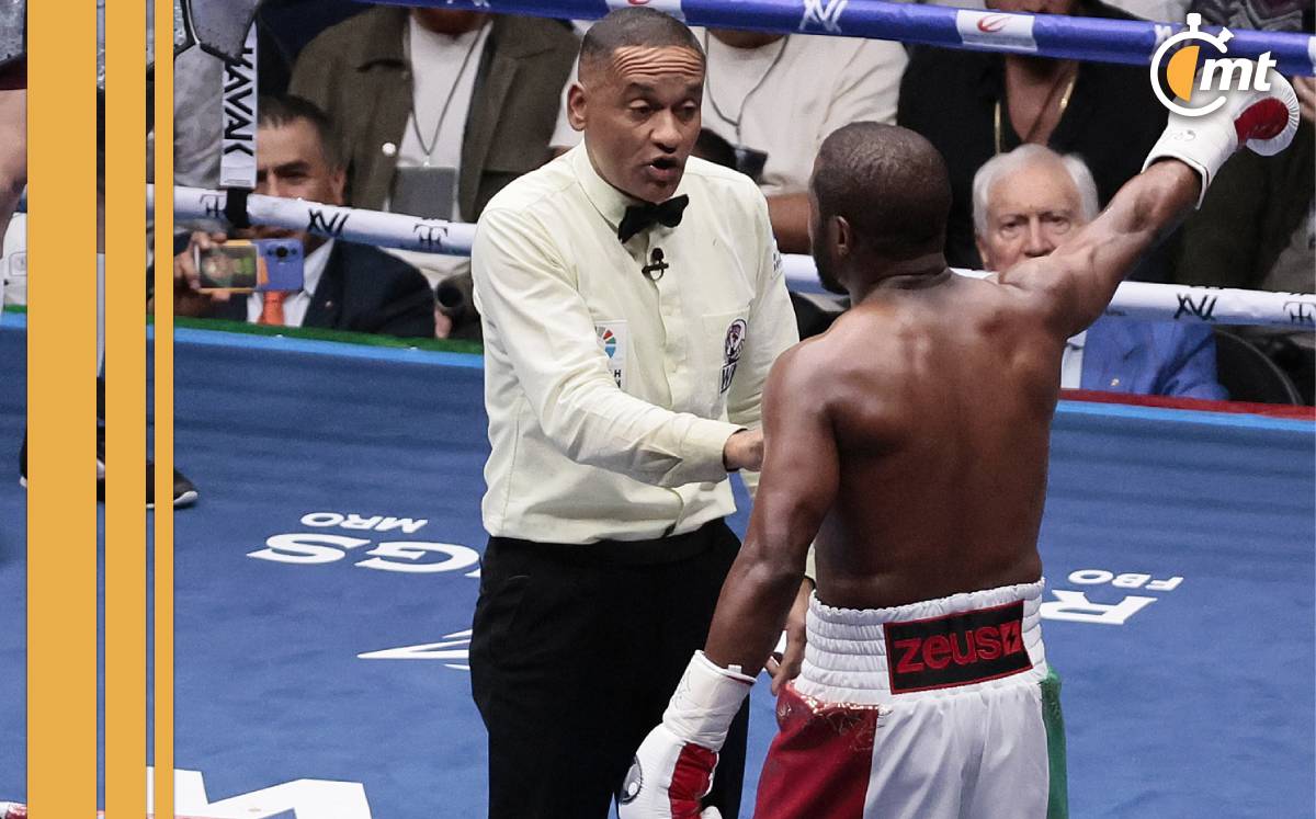 ¿Por qué cambiaron de réferi en pelea de Mayweather? Esta es la razón