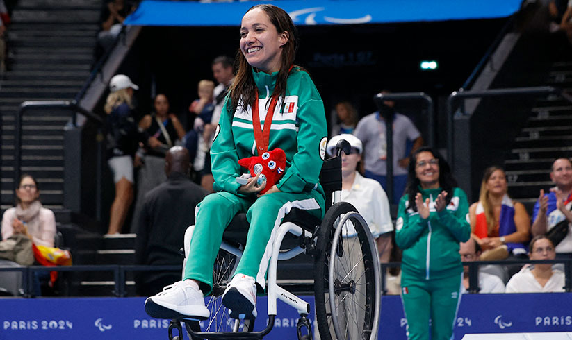 Haidee Aceves, se colgó su segunda medalla de plata en París 2024