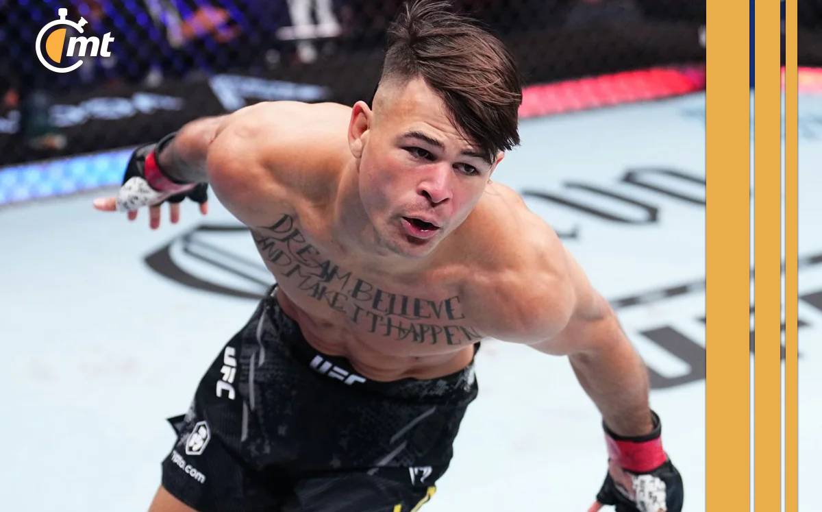Diego Lopes, brasileño en UFC: 'Me considero mexicano de corazón'