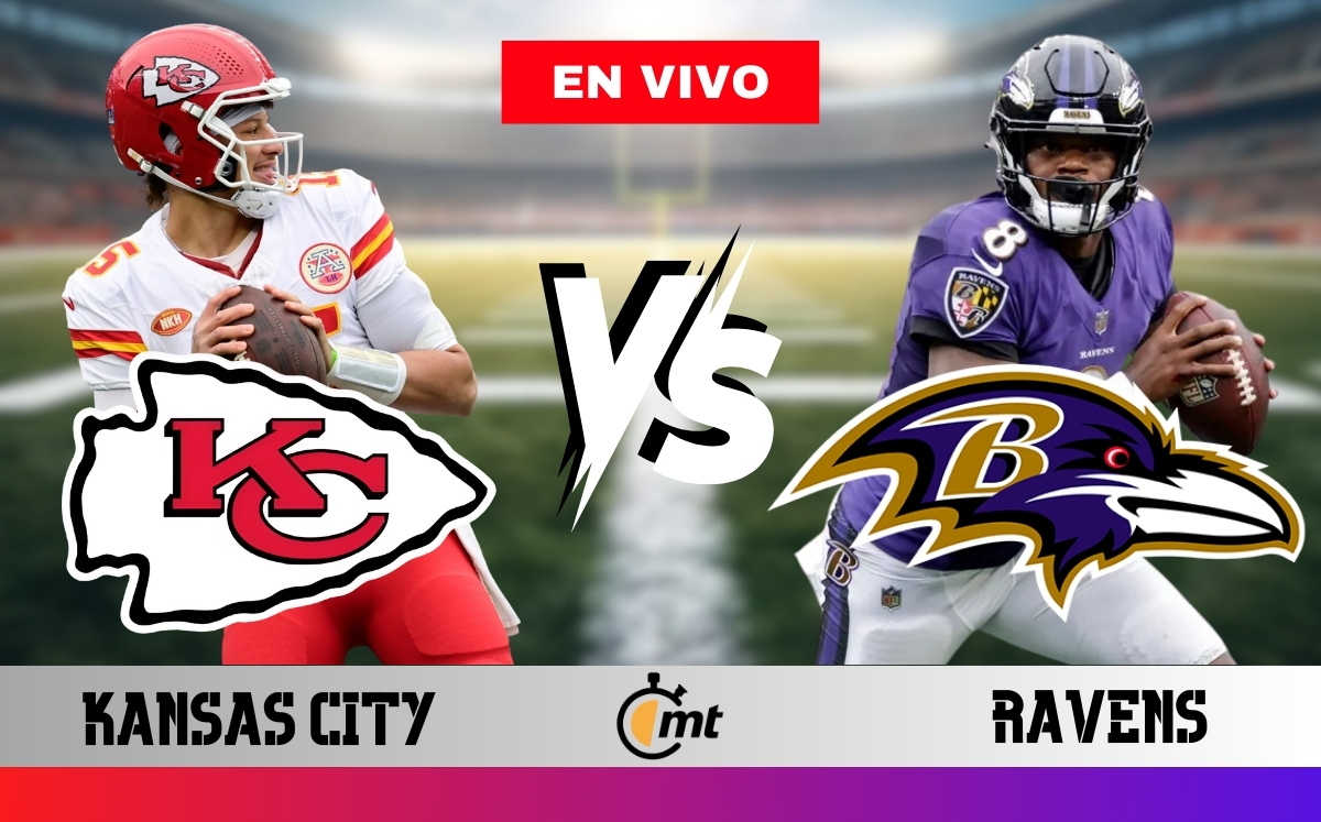 Baltimore vs Chiefs EN VIVO. Transmisión ONLINE Partido NFL HOY 2024
