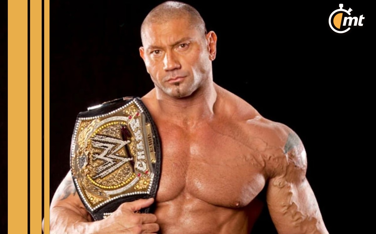 El increíble cambio físico de Batista, leyenda de la WWE | FOTO