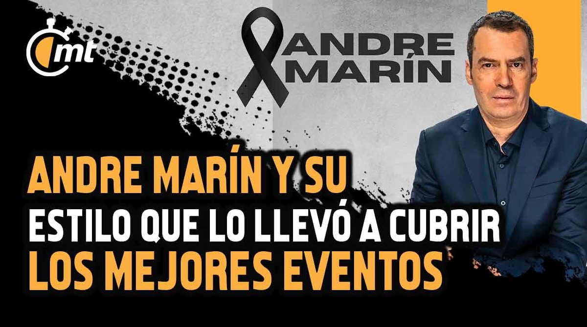 Andre Marín, los micrófonos y las cámaras te extrañarán