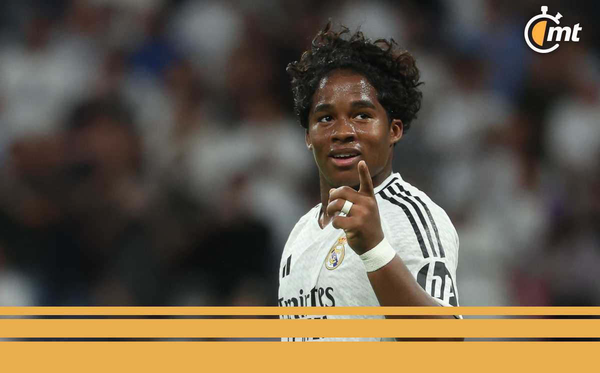 Rodrygo elogió a Endrick por su debut en Champions League: 'Está loco'