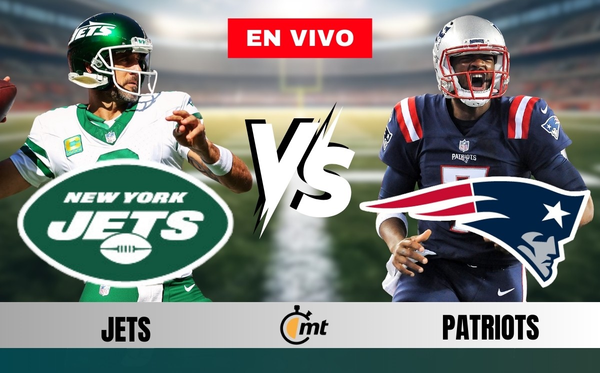 Jets vs. Patriots EN VIVO. Transmisión ONLINE Partido NFL HOY 2024