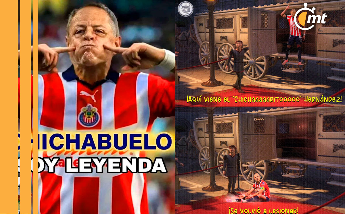 Memes de la lesión de Chicharito Hernández con Chivas