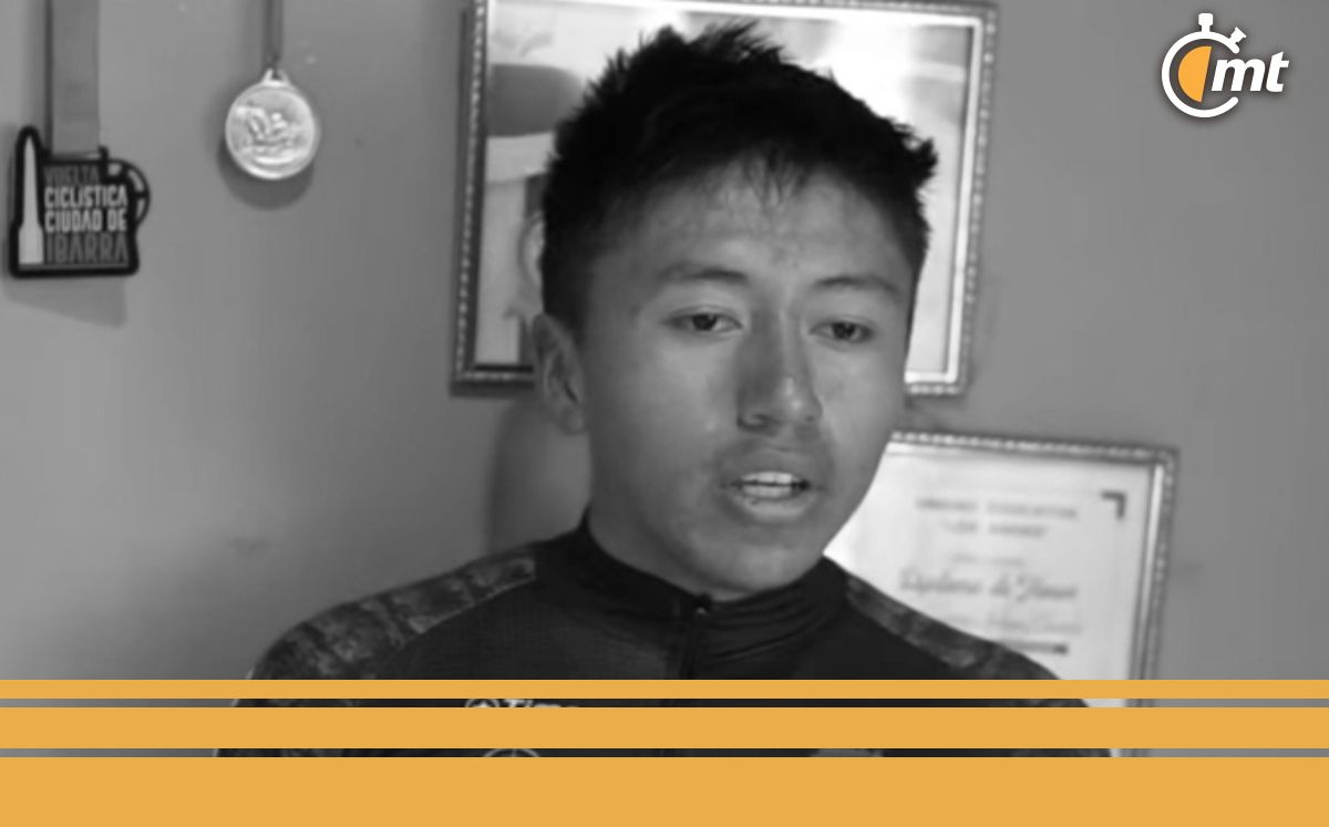 Fallece ciclista ecuatoriano tras ser atropellado mientras entrenaba