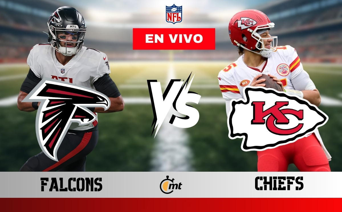 NFL: Dónde y a qué hora ver Chiefs vs Falcons EN VIVO