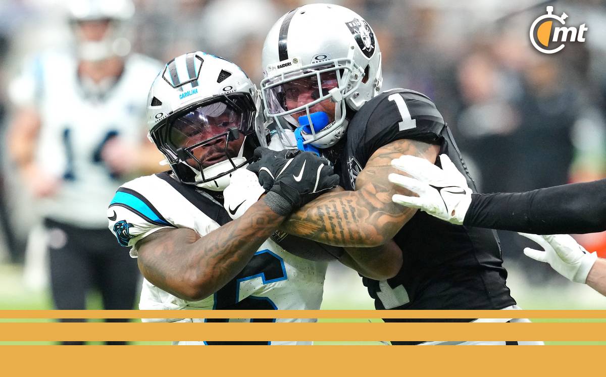 Resumen del partido Carolina Panthers vs. Las Vegas Raiders (36-22)
