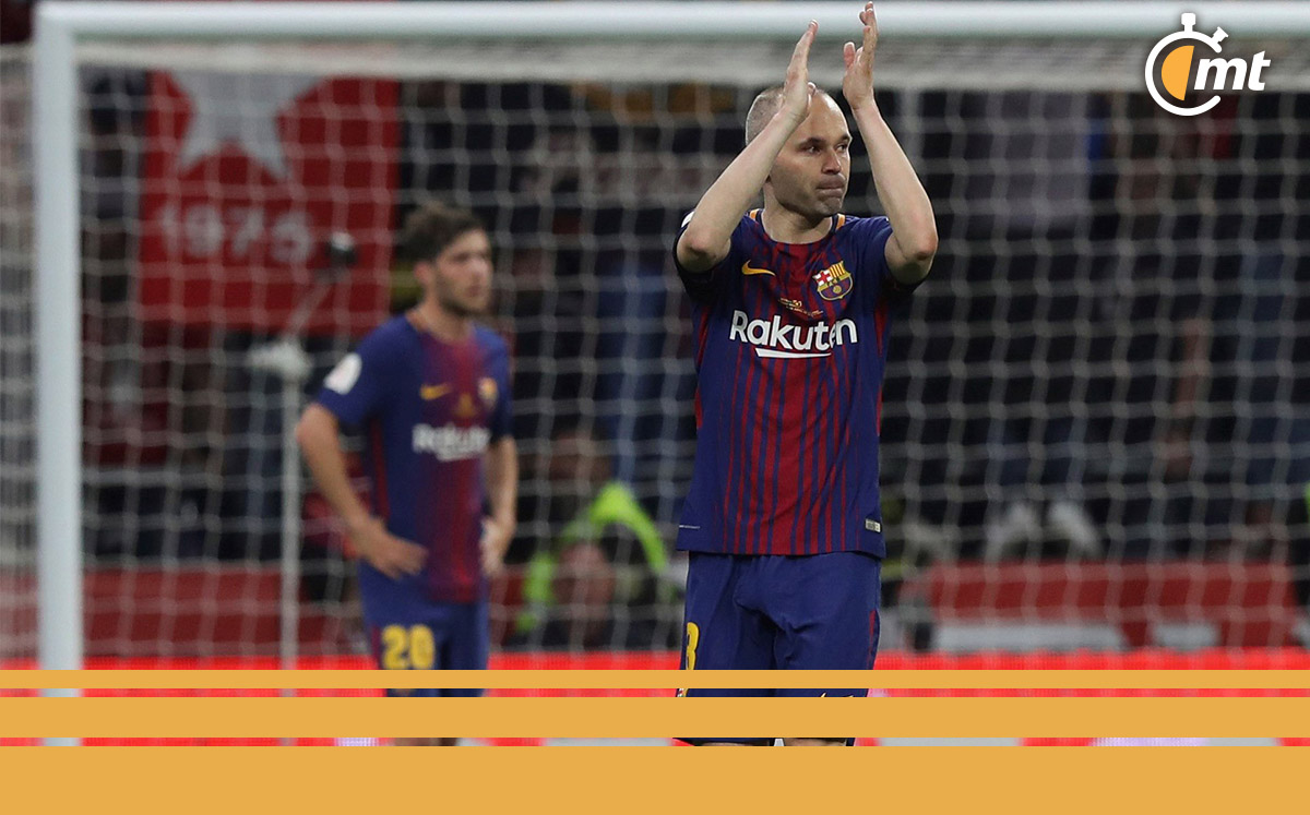 Tras más de 20 años jugando, Iniesta se retira del futbol