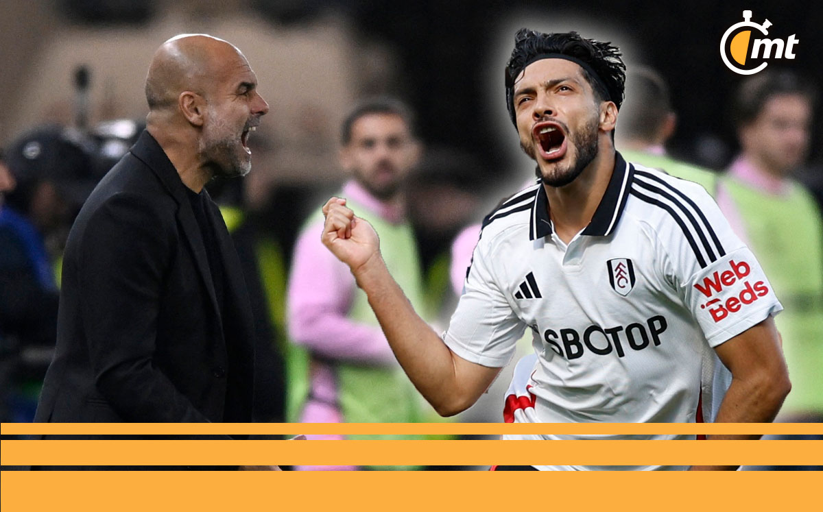 Pep Guardiola 'le echó una flor' a Raúl Jiménez por repunte en Fulham