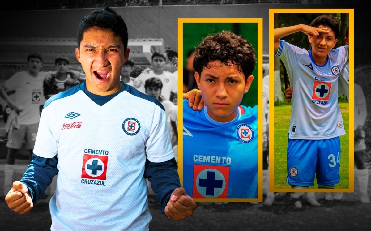 César Villaluz Hernández: El prometedor futbolista Sub 15 de Cruz Azul