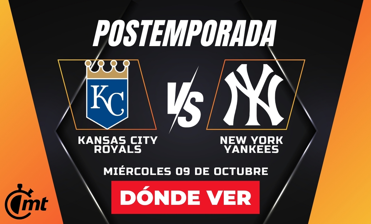 MLB: ¿Dónde y a qué hora ver Yankees vs Royals EN VIVO?