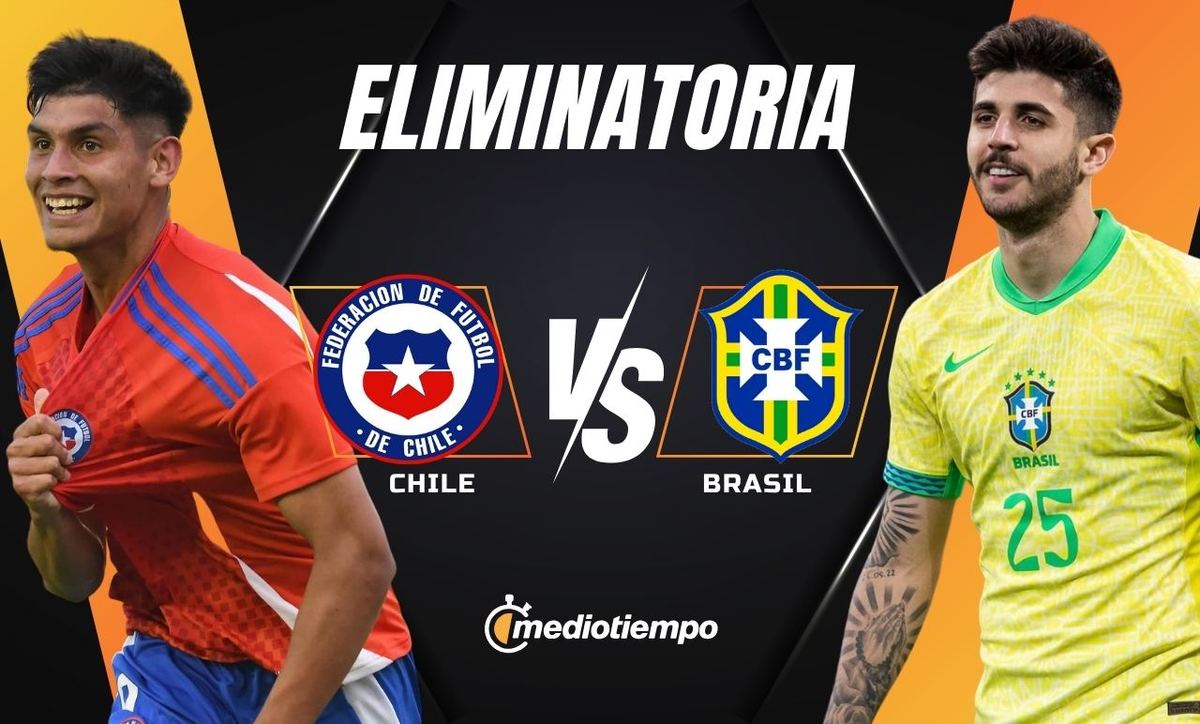 A qué hora juega Chile vs. Brasil. Horario de Eliminatorias Conmebol