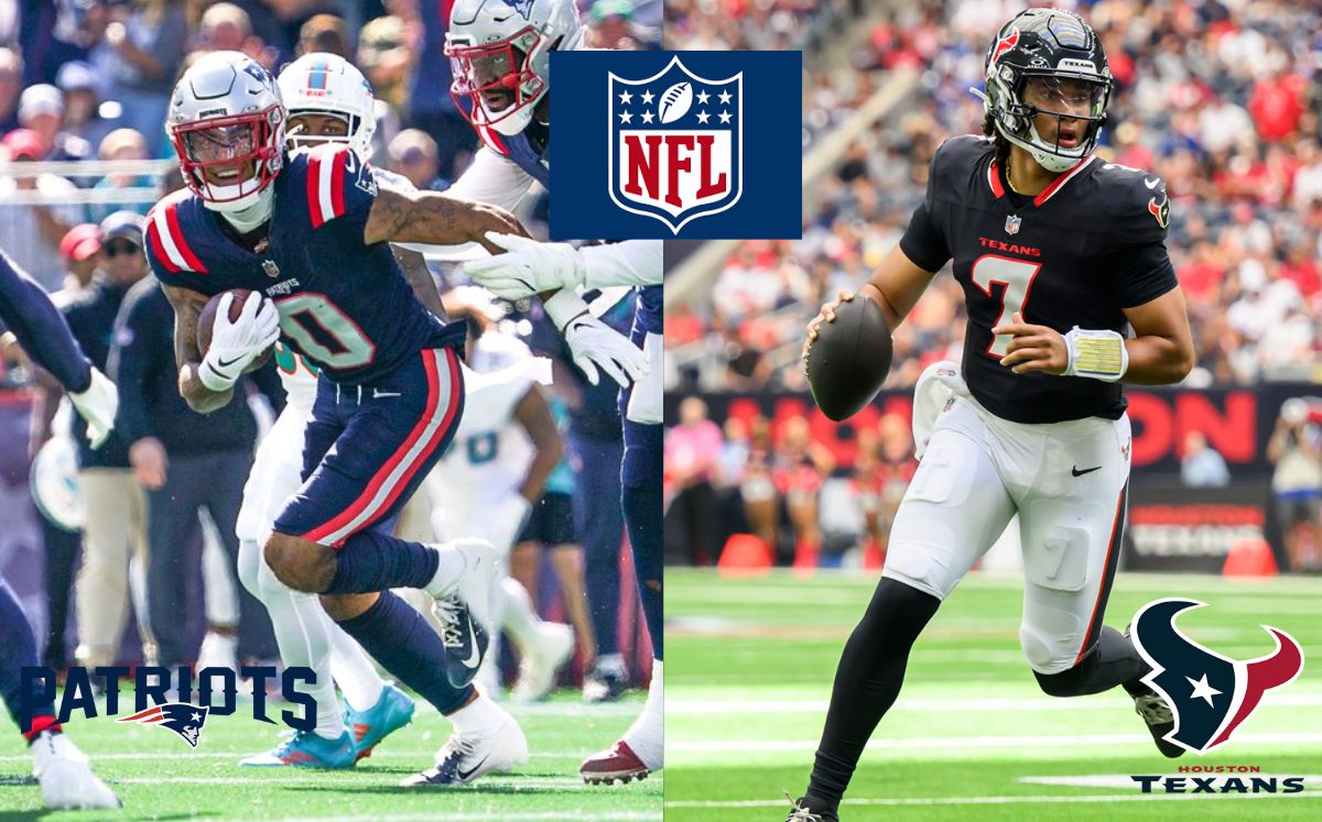 Patriots vs Texans Semana 6 NFL: A qué hora y donde ver HOY EN VIVO