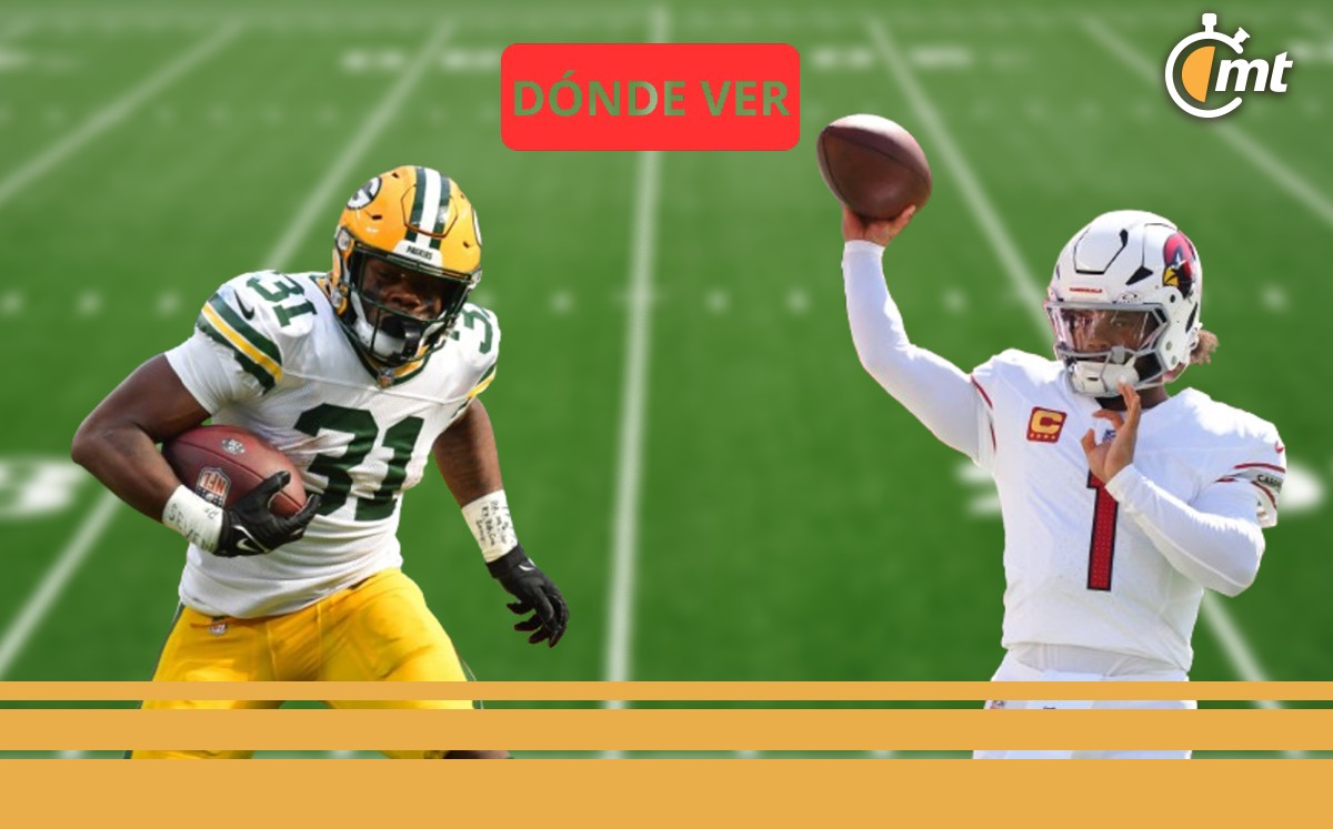 Dónde y a qué hora ver Green Bay Packers vs Arizona Cardinals EN VIVO