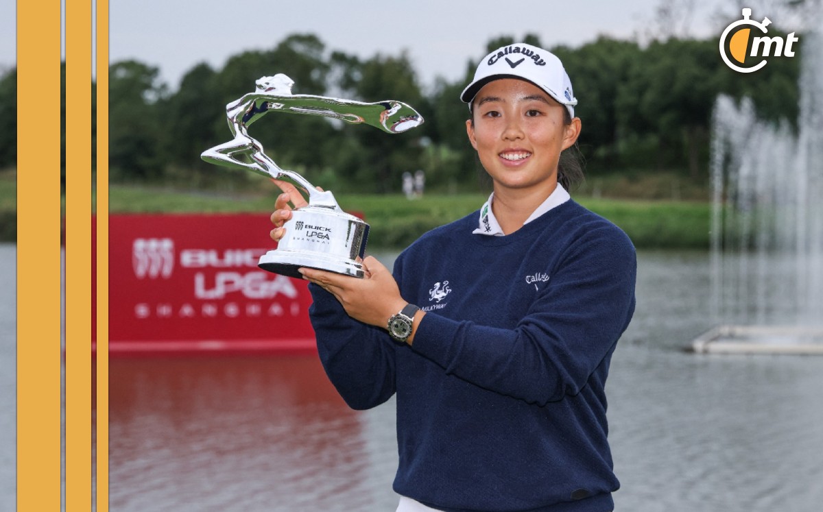 Yin Ruoning conquistó el torneo de golf de Shanghái