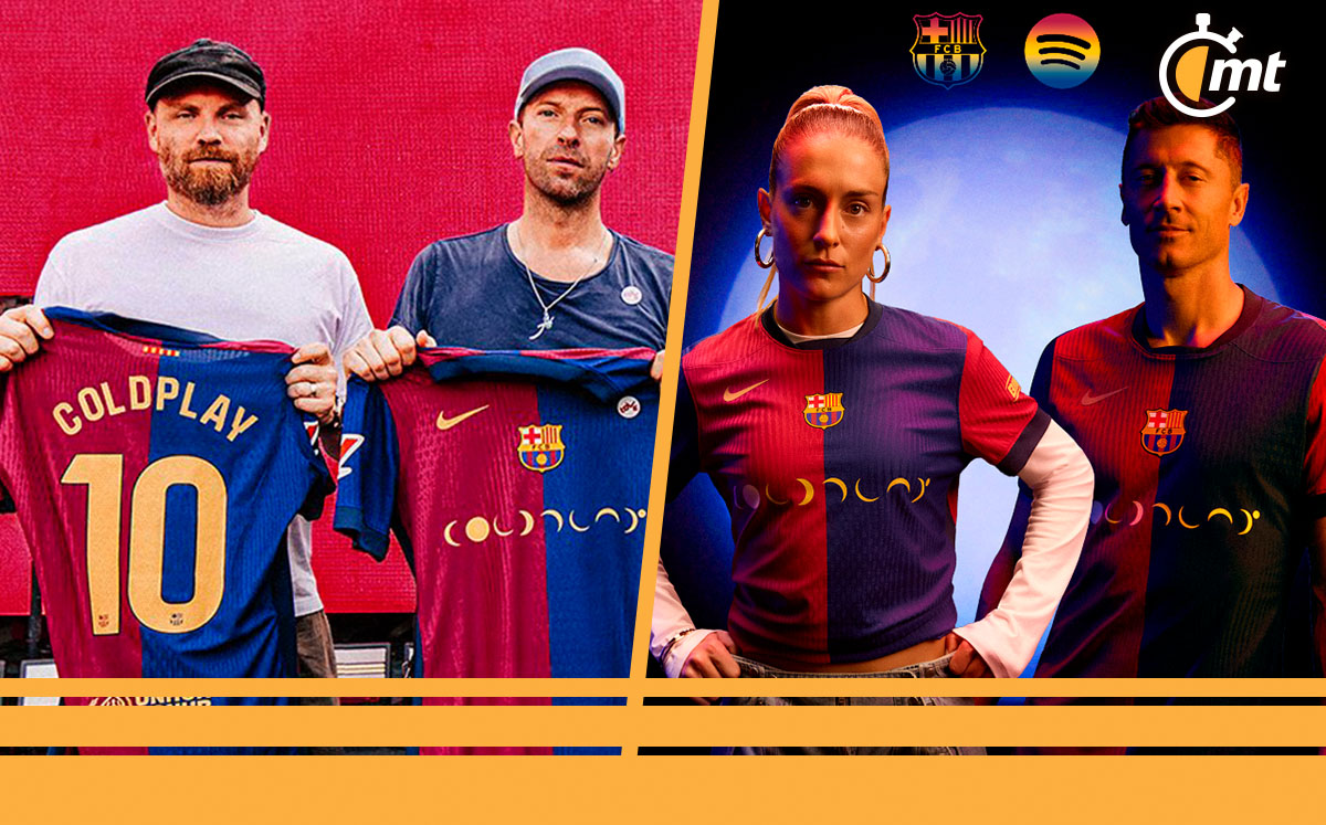 Barcelona lucirá logo de Coldplay para enfrentar el Real Madrid