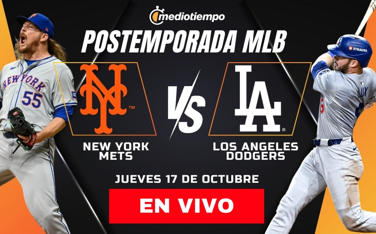 Mets vs. Dodgers EN VIVO. A qué HORA y dónde VER Juego 4 MLB 2024