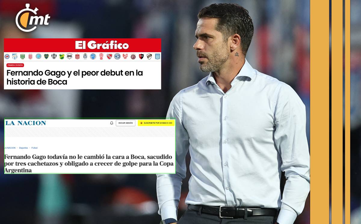Fernando Gago: prensa TUNDE al DT tras mal debut con Boca Juniors