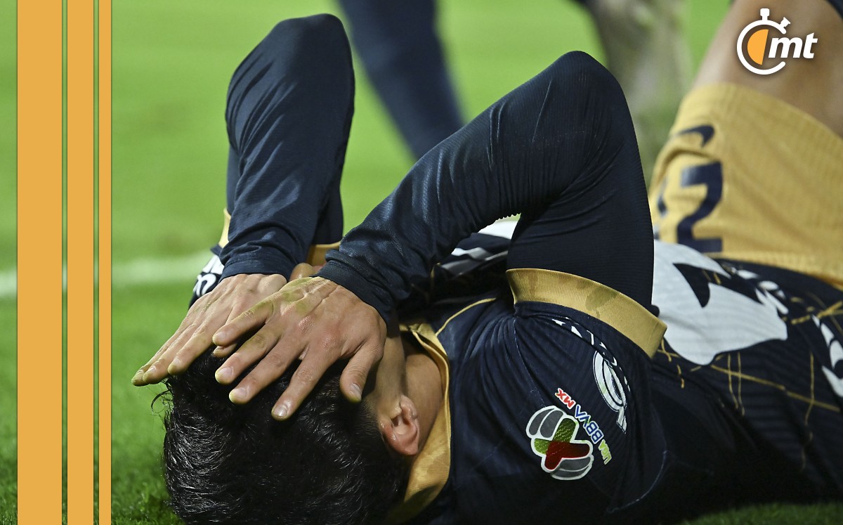 Juvenil de Pumas Michell Rodríguez sufrió fractura de tobillo