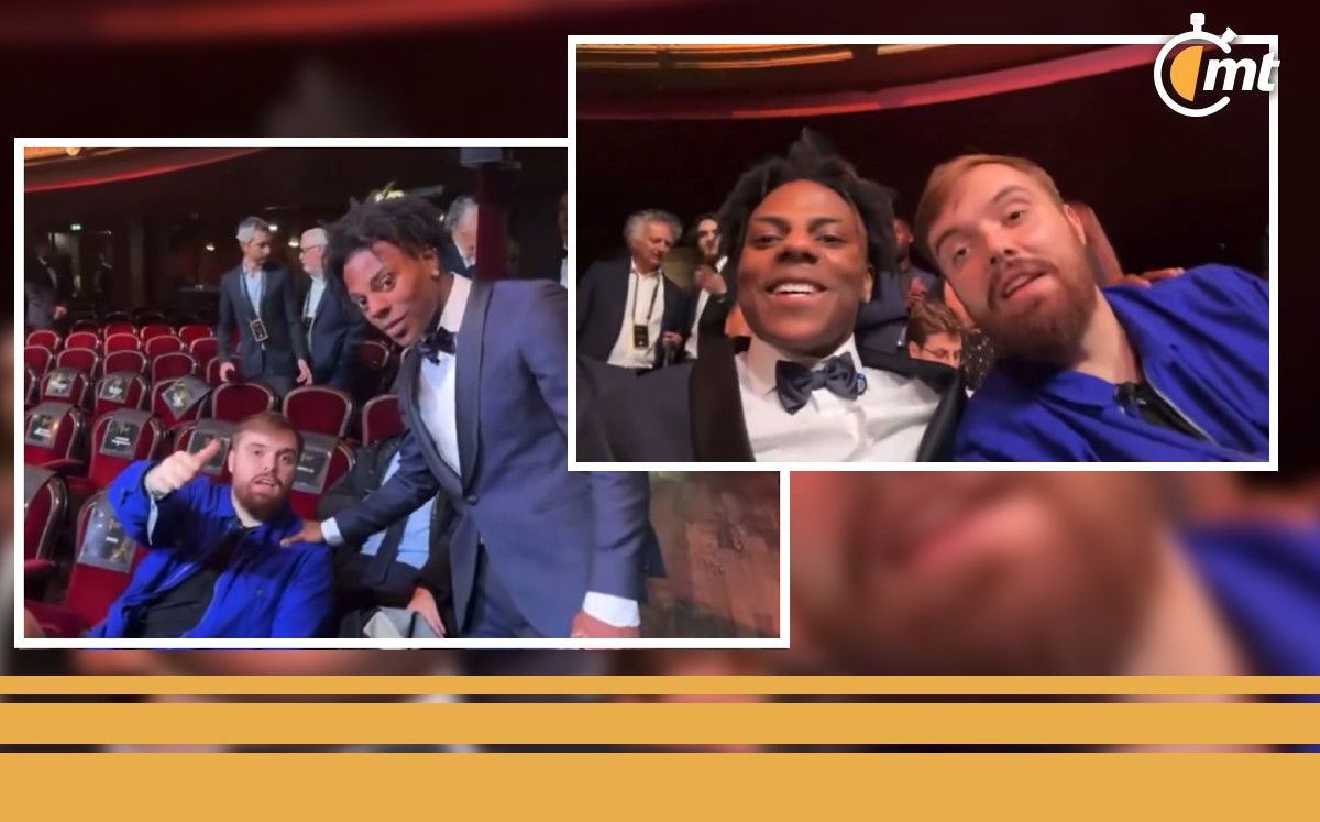 Ibai Llanos y Speed se conocen por fin en Ceremonia del Balón de Oro