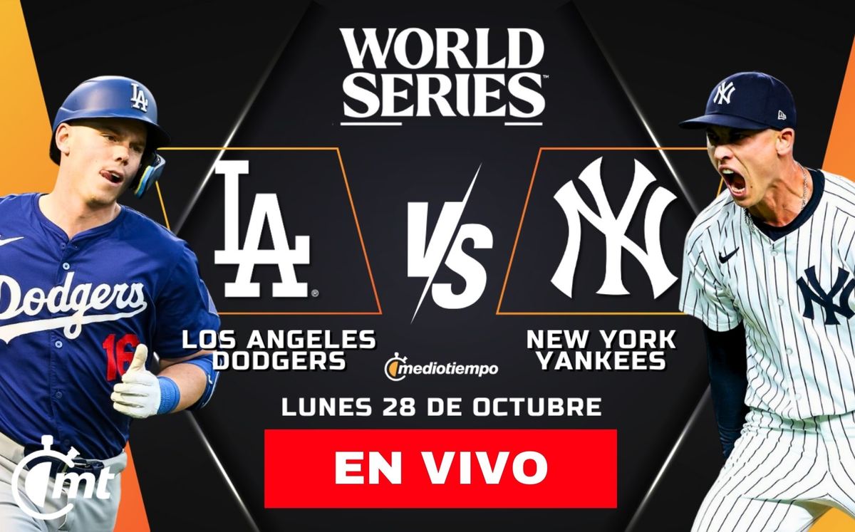 Dodgers vs Yankees EN VIVO. Transmisión Juego 3 Serie Mundial 2024