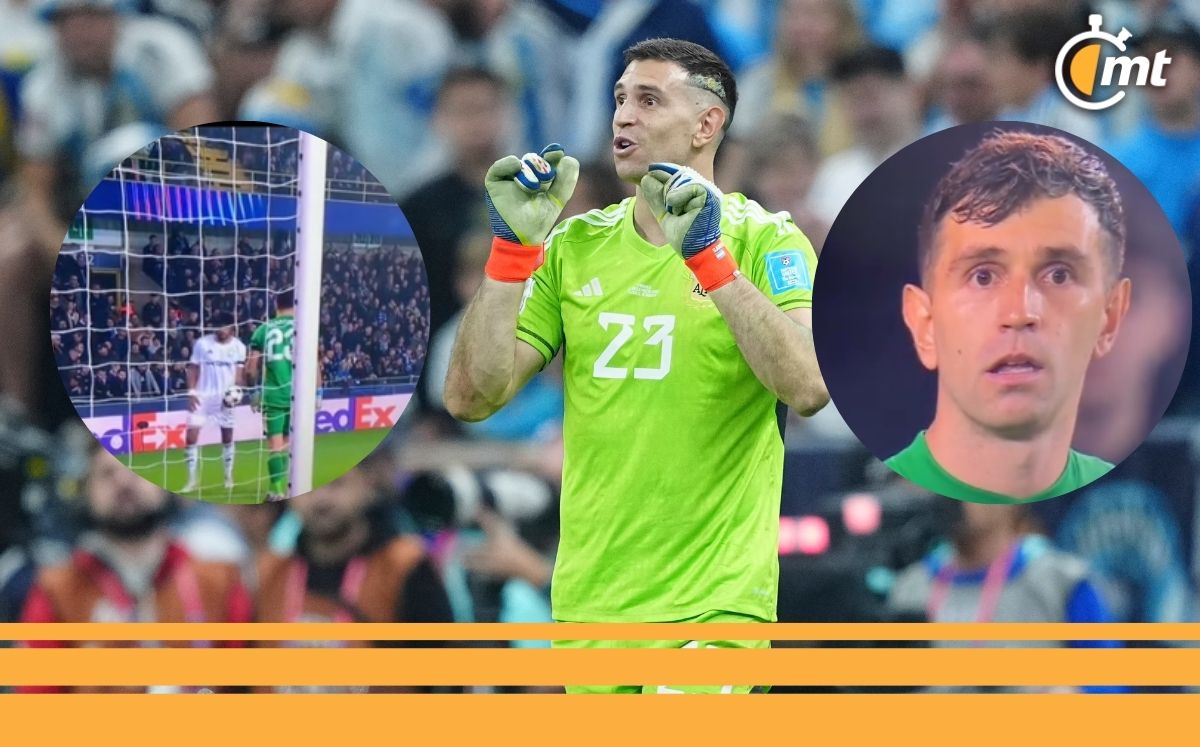 "¡Hablensen!" Marcan penal insólito al Aston Villa de Dibu Martínez