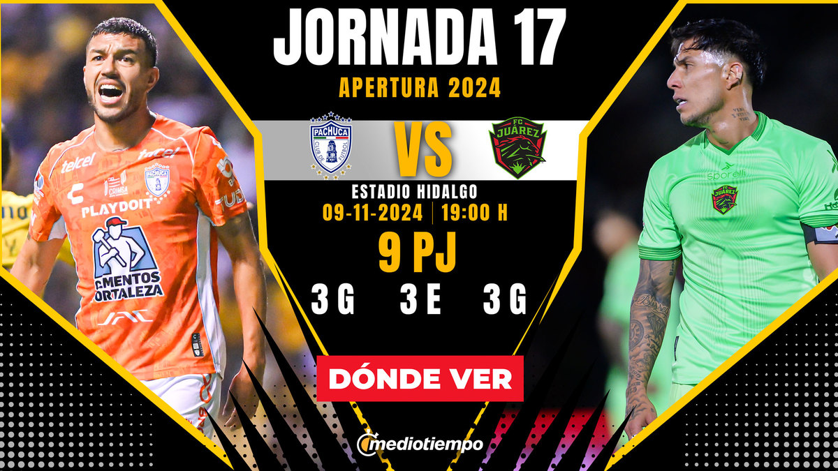 Liga MX: Horarios y canales de transmisión Pachuca vs Juárez HOY