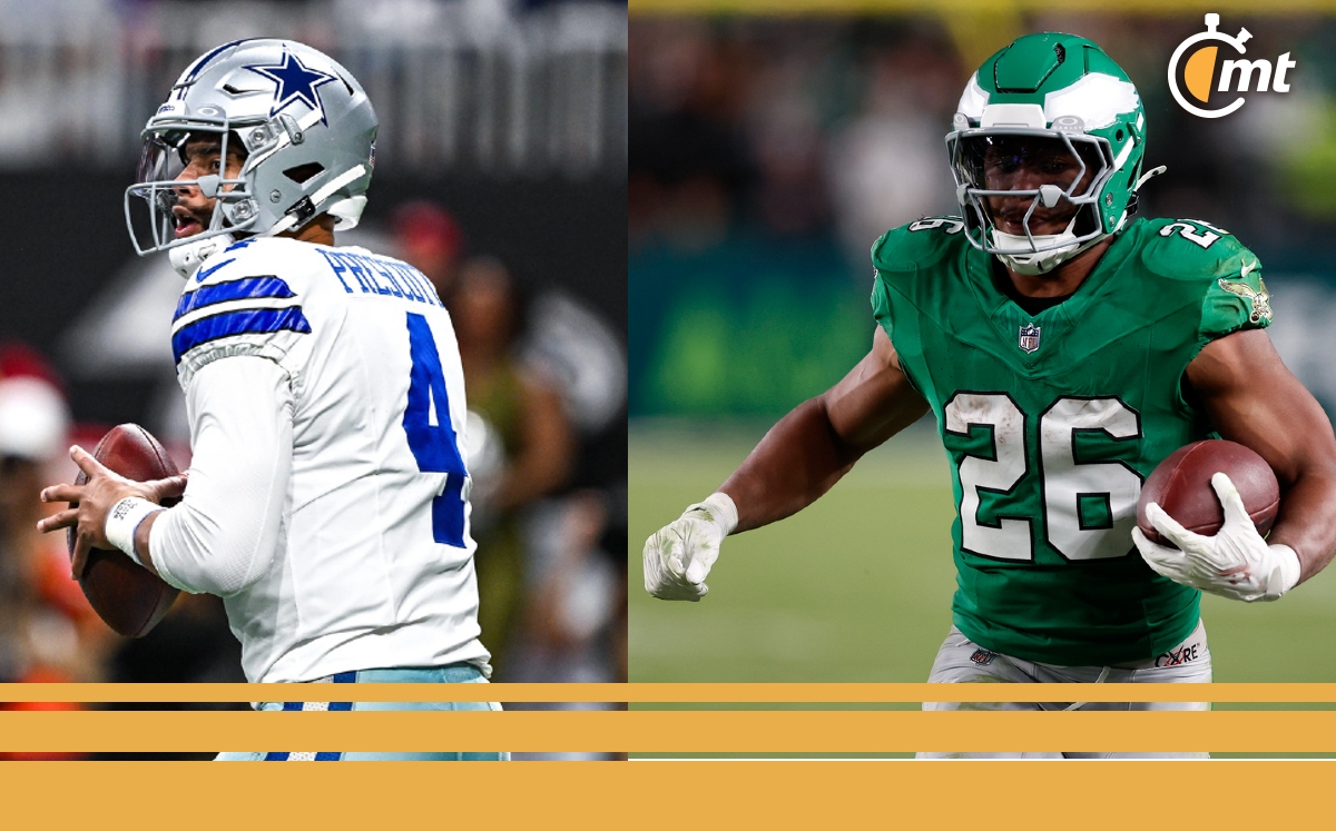 NFL: Dónde y a qué hora ver Cowboys vs Eagles EN VIVO