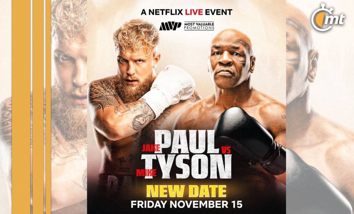 Netflix transmitirá pelea de Mike Tyson y Jake Paul