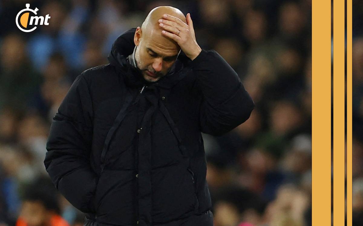 Pep Guardiola impacta al aparecer con heridas en rostro y cabeza