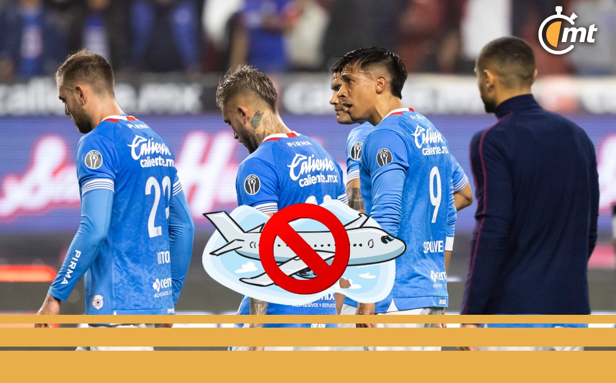 Cruz Azul sigue varado en Tijuana en espera de volar a la CDMX