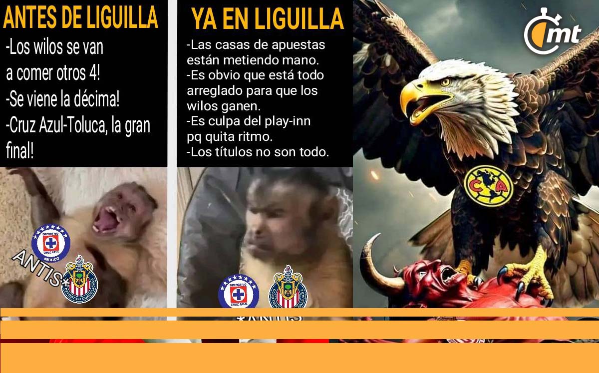 Memes del América vs Toluca Cuartos de Final Vuelta