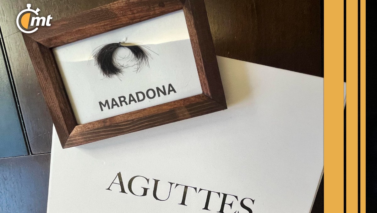 Subasta de mechón de cabello de Maradona alcanzaría el millón de pesos