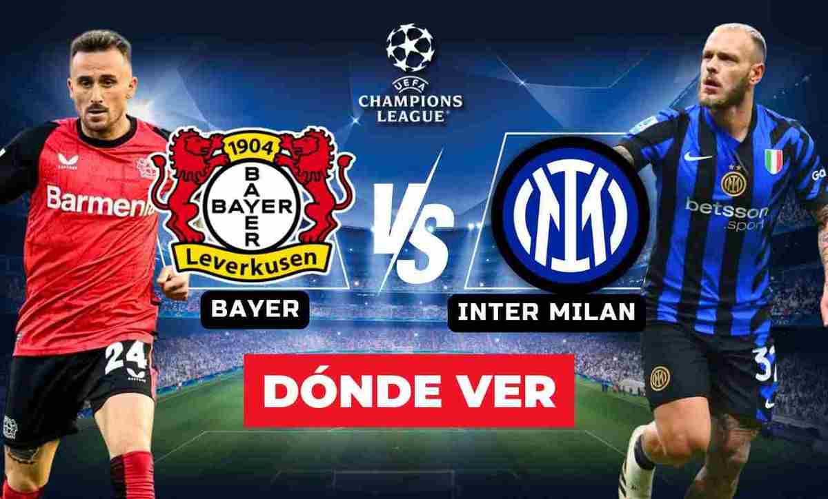 Champions League 2024: Leverkusen vs Inter en VIVO jornada 6