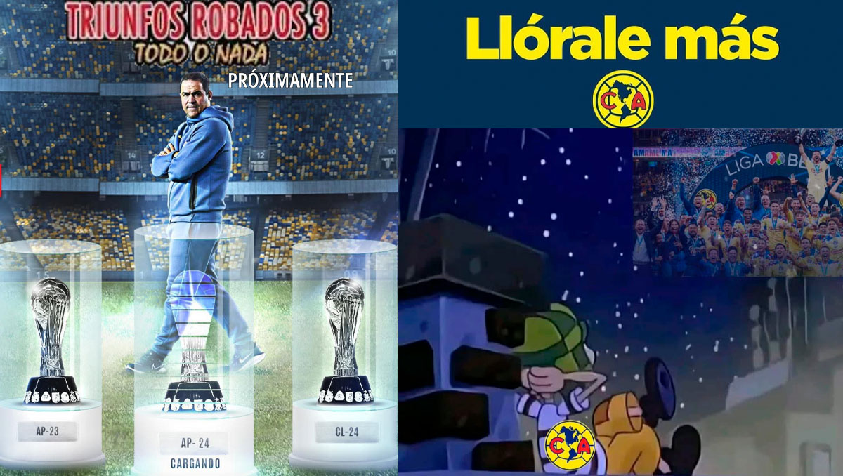 Los mejores memes del América vs. Monterrey, Final Apertura 2024