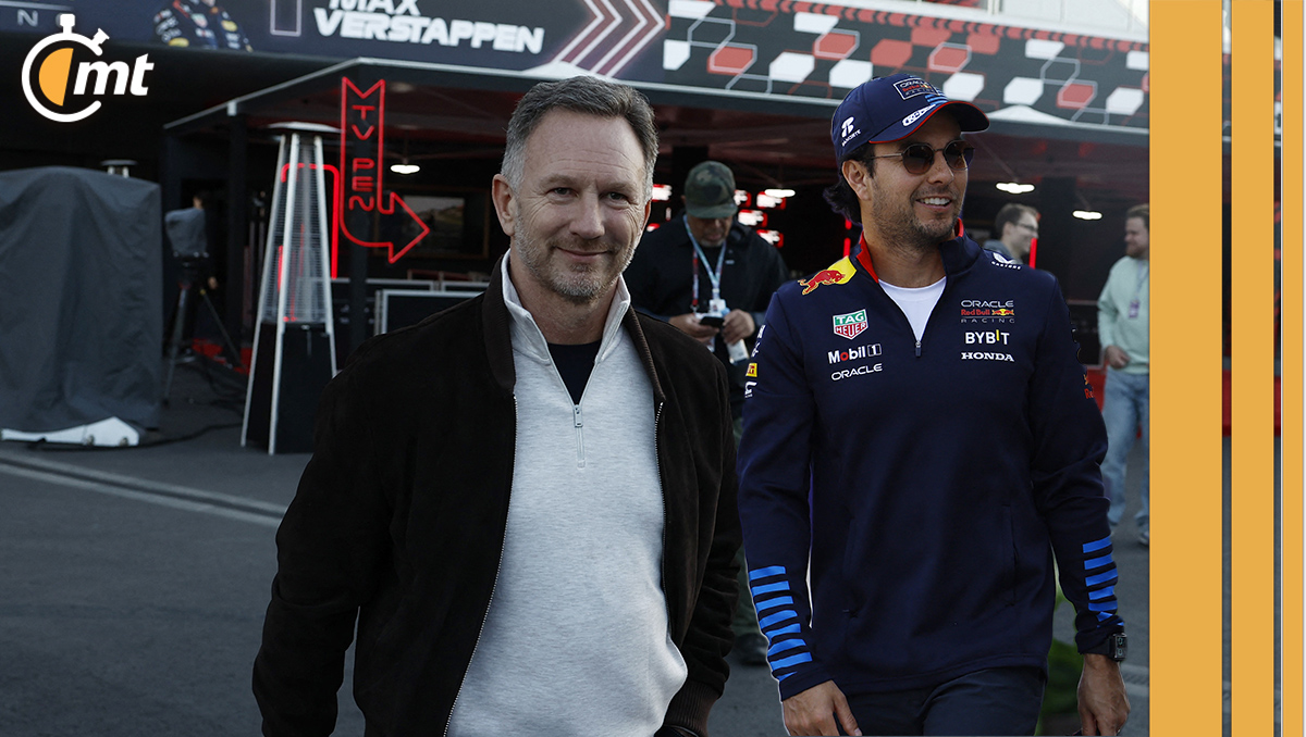 Christian Horner se despide de Checo Pérez tras su salida de Red Bull