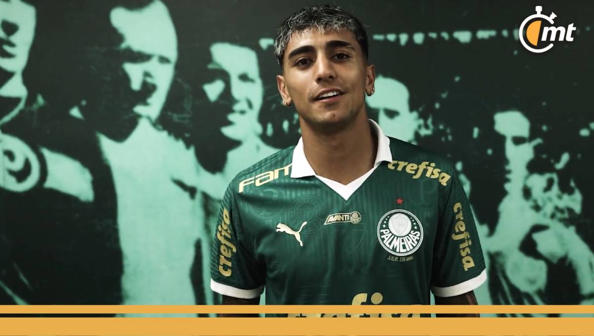 Facundo Torres fue presentado como nuevo jugador del Palmeiras