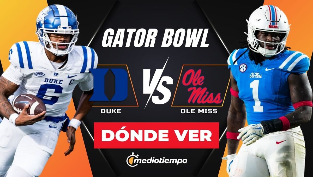 Gator Bowl: Dónde y a qué hora ver Duke vs Ole Miss EN VIVO