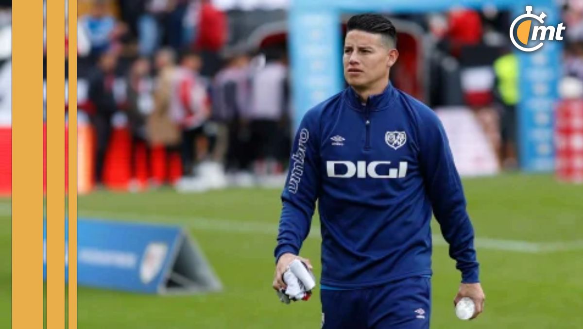 James Rodríguez, descartado para Copa del Rey; podría salir del Rayo