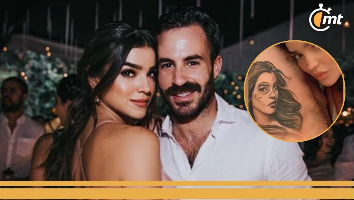 Ex de Marc Crosas, que este se tatúo, aparece con jugador del América