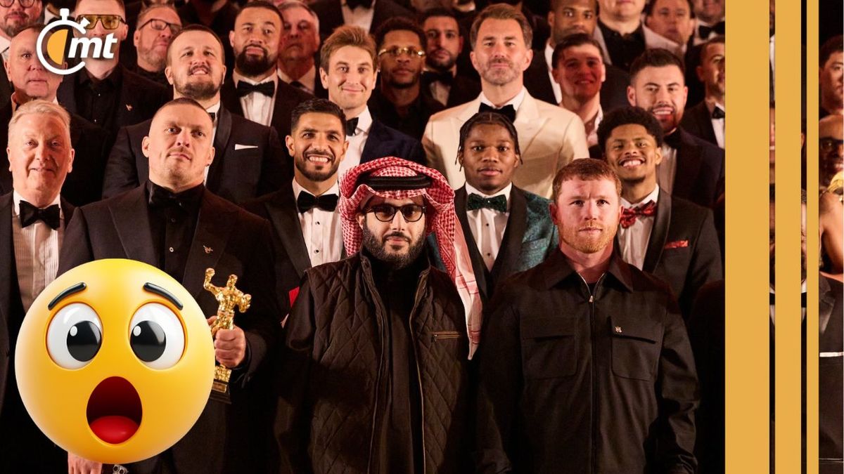 Saúl 'Canelo' Álvarez se reúne con Turki Al-Alshikh en The Ring Awards