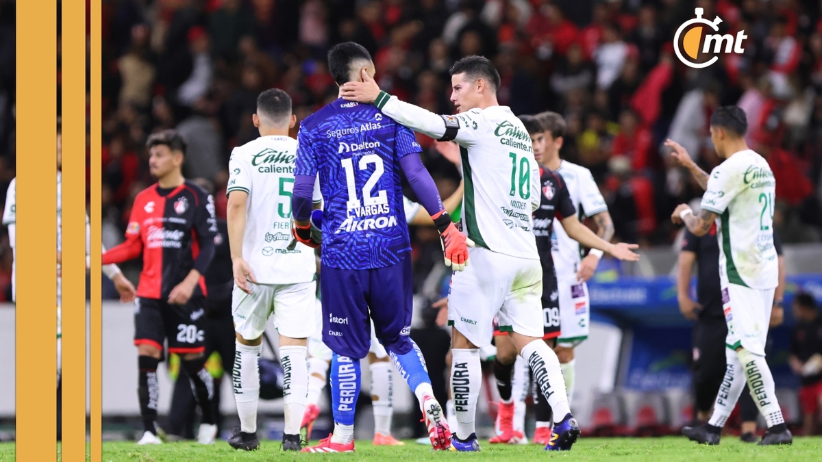 James Rodríguez regaló su playera con la que debutó con León