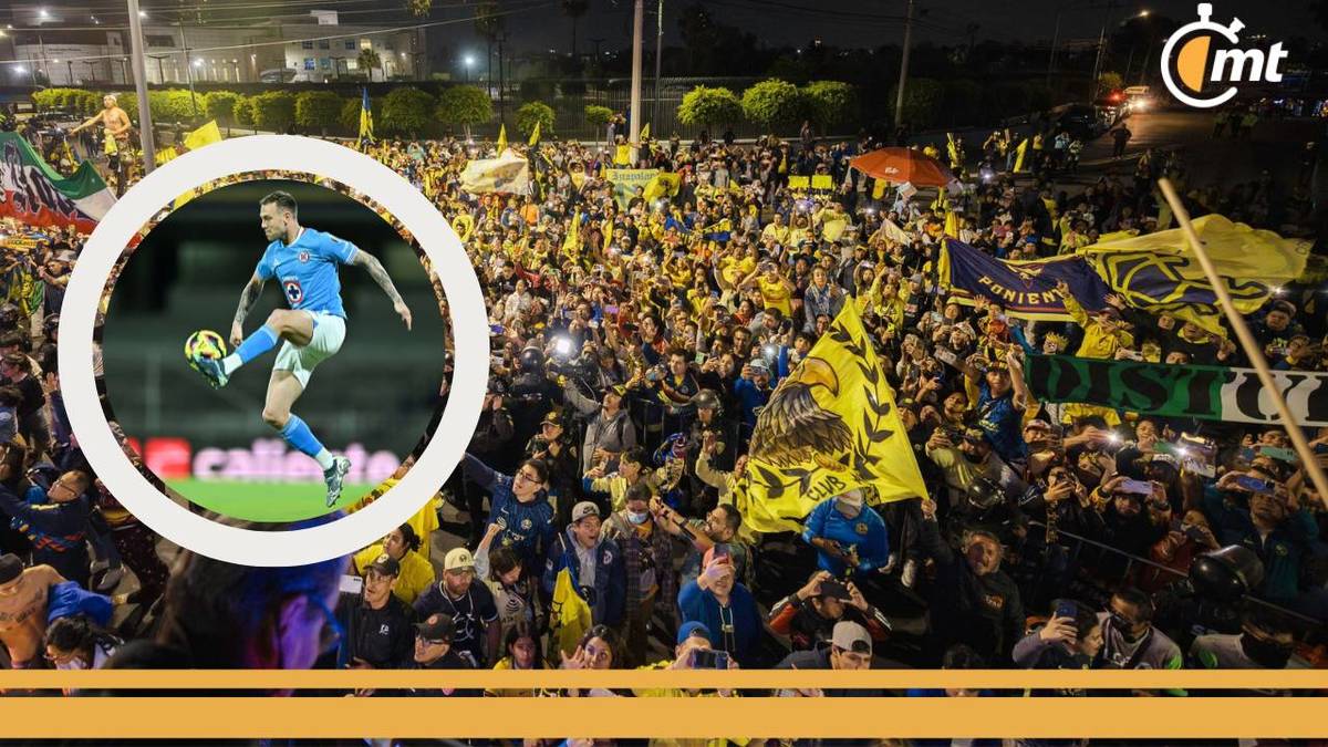 Rotondi, aclamado por fans de América en el festejo del tricampeonato