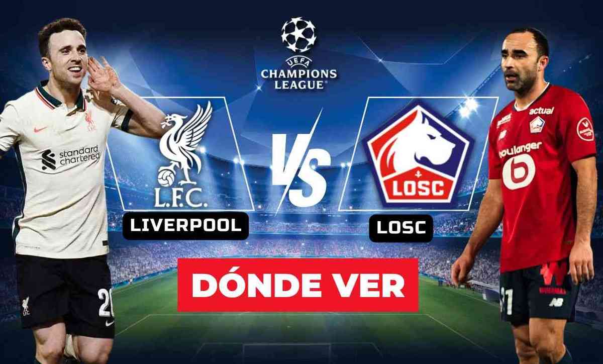 Champions League 2025: Liverpool vs LOSC en VIVO jornada 7